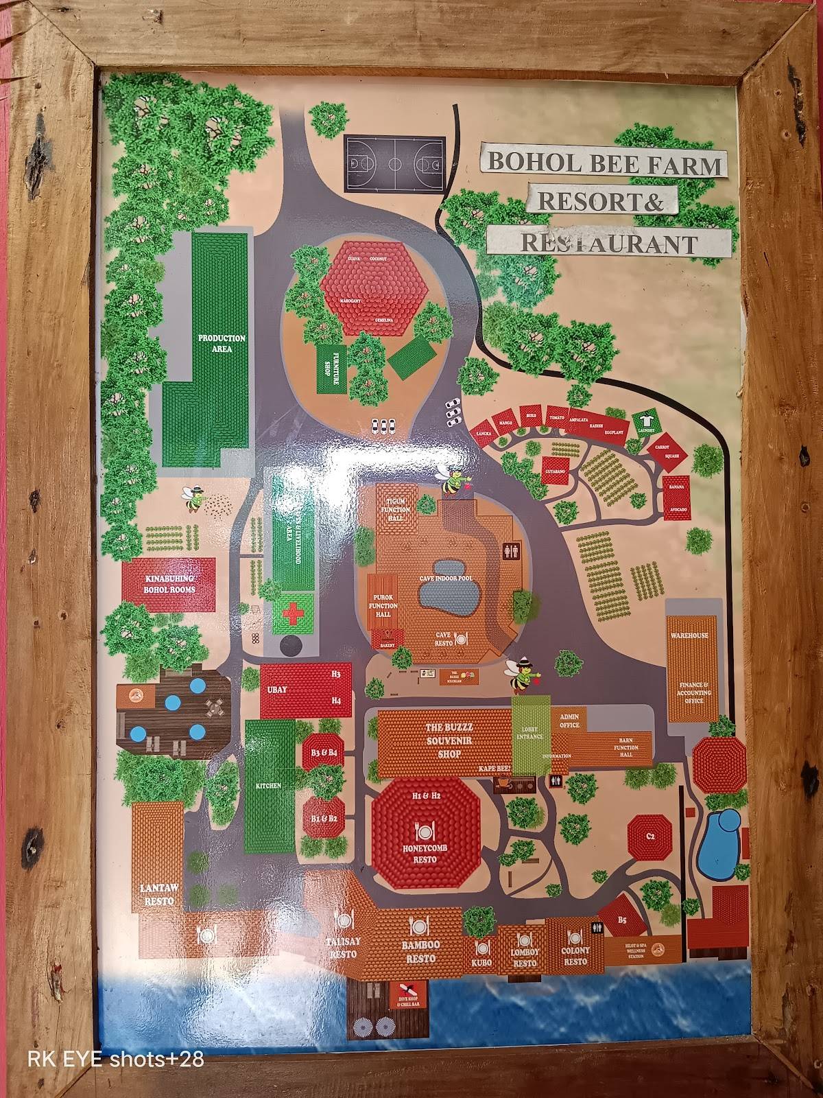 Menu at Bohol Bee Farm restaurant, Dauis