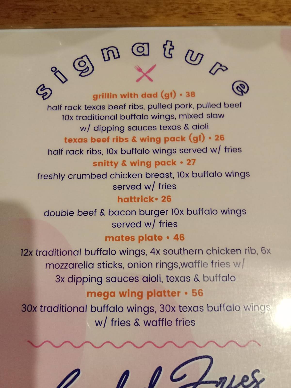 Menu at Bomaderry Hotel pub & bar, Bomaderry