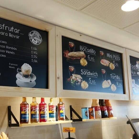 Menu at Cafetería & Panadería Bertiz - Bakery & Coffee Madrid, Madrid