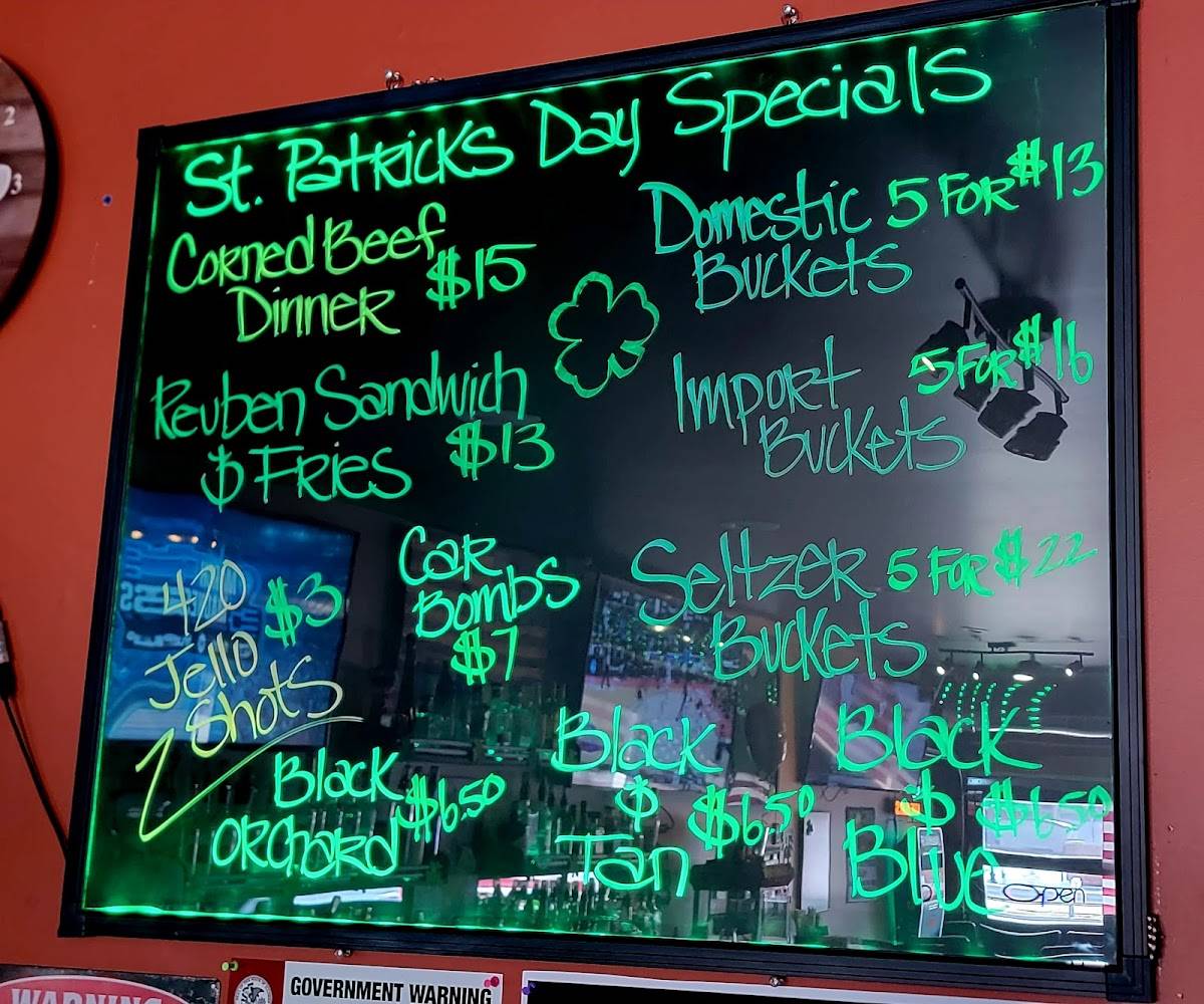 Menu at Tipsy Goat Tavern pub & bar, Cary