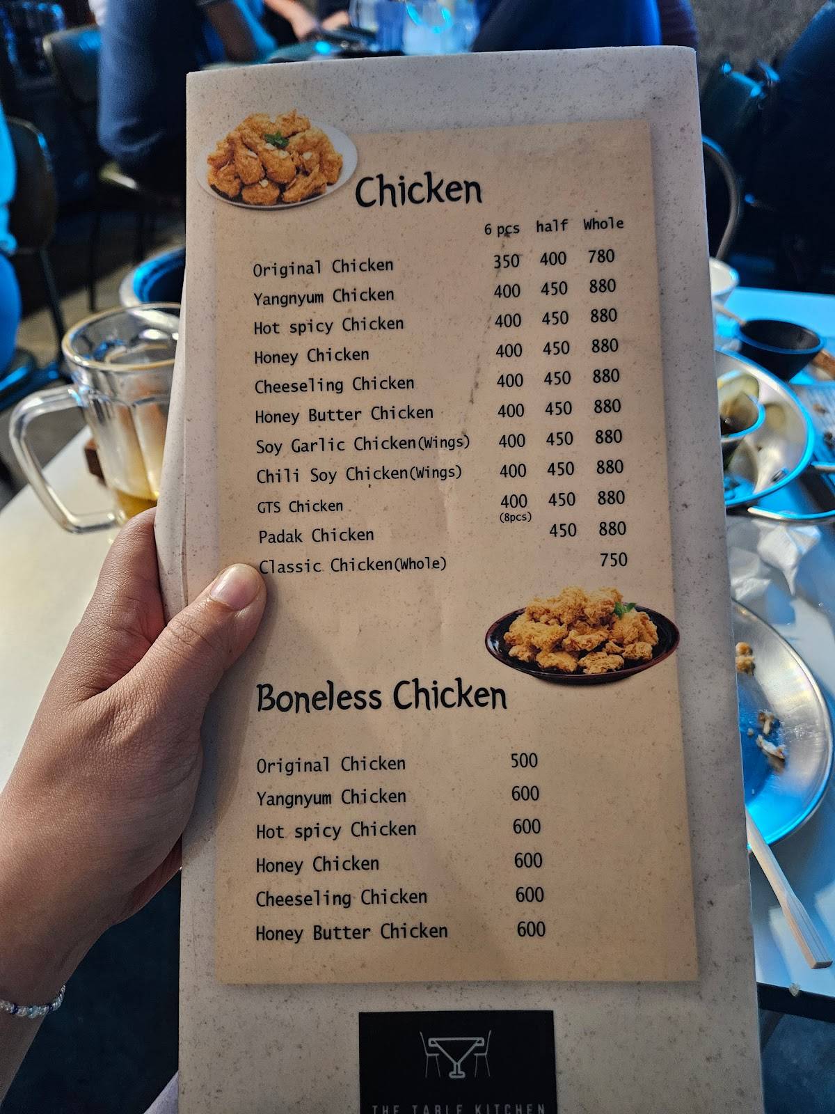 Menu at Chicken & Beer restaurant, Taguig, The Fort Strip 28TH Street 1634