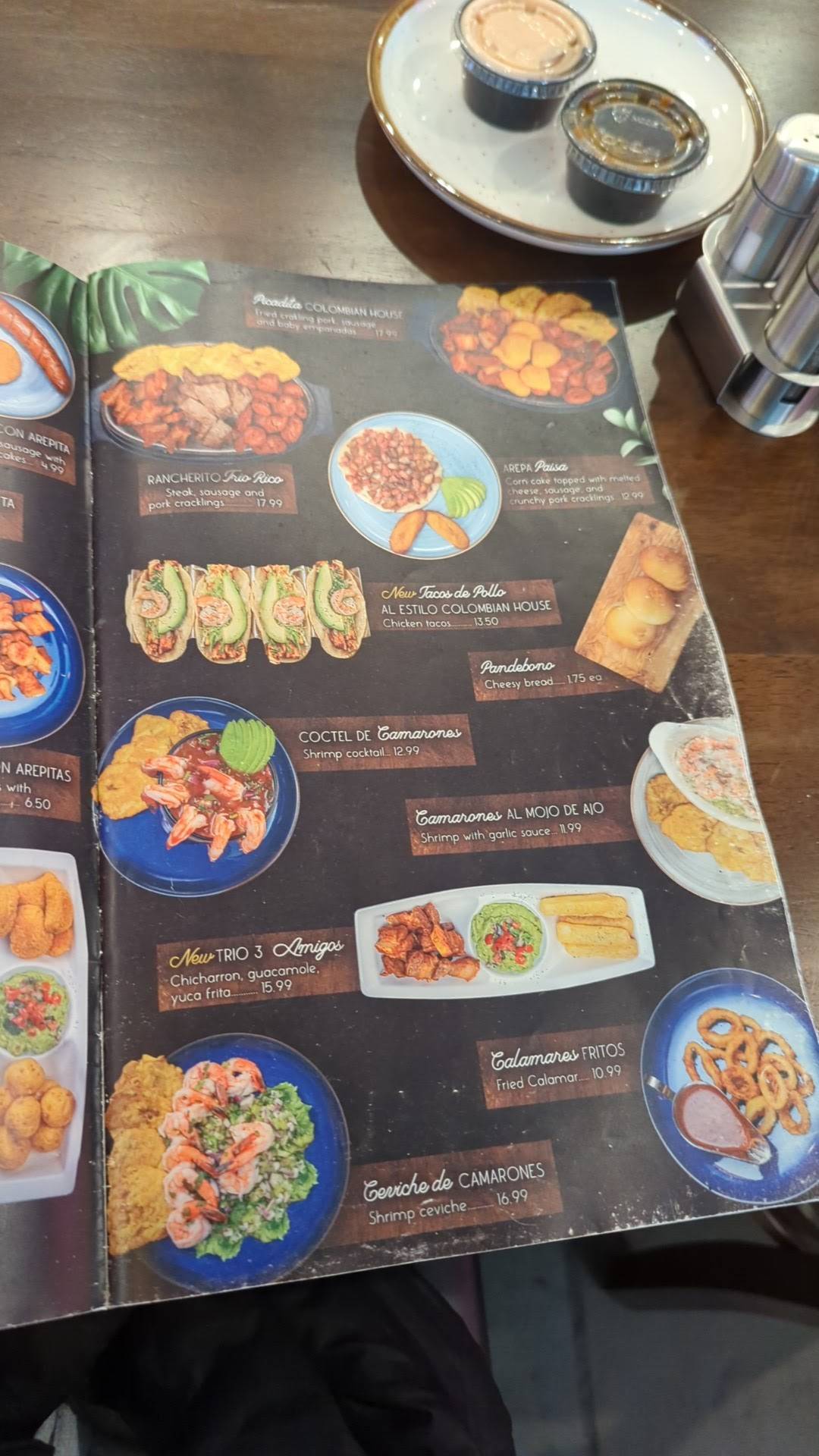 Menu at Colombian House Restaurant, White Plains