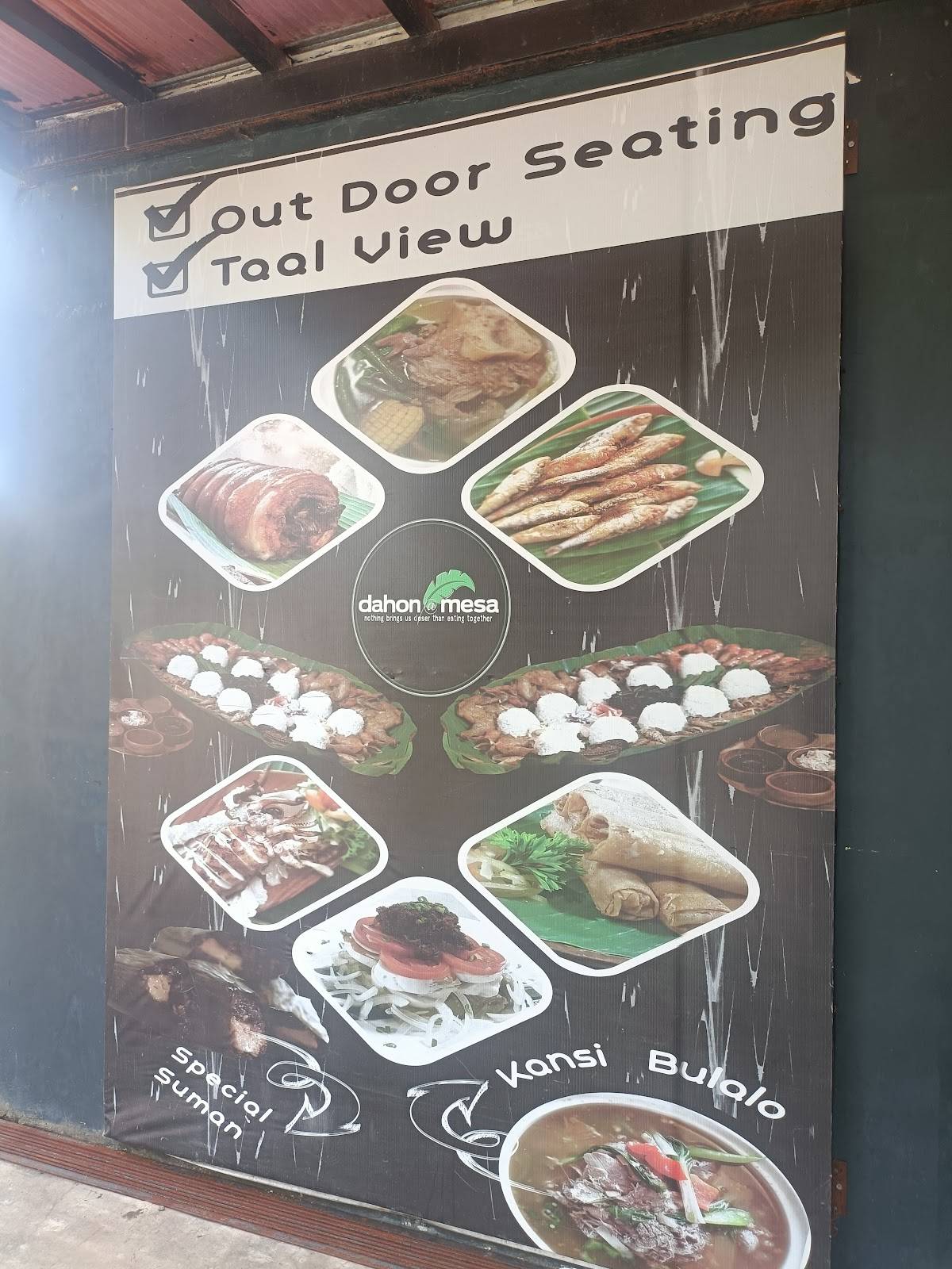 Menu at Dahon at Mesa - Tagaytay restaurant, Tagaytay