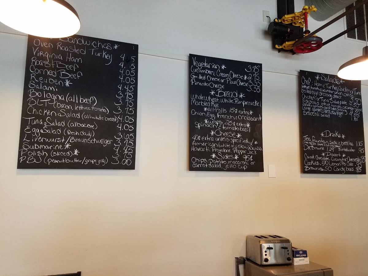 Menu at Daily Bread Cafe, Marietta, 531 Roselane St NW