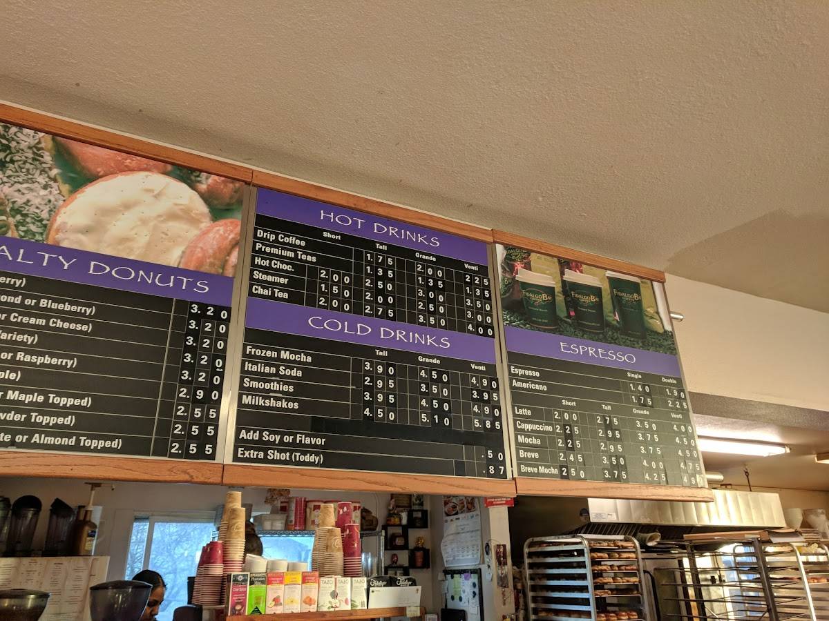 Menu at Donut House restaurant, Anacortes