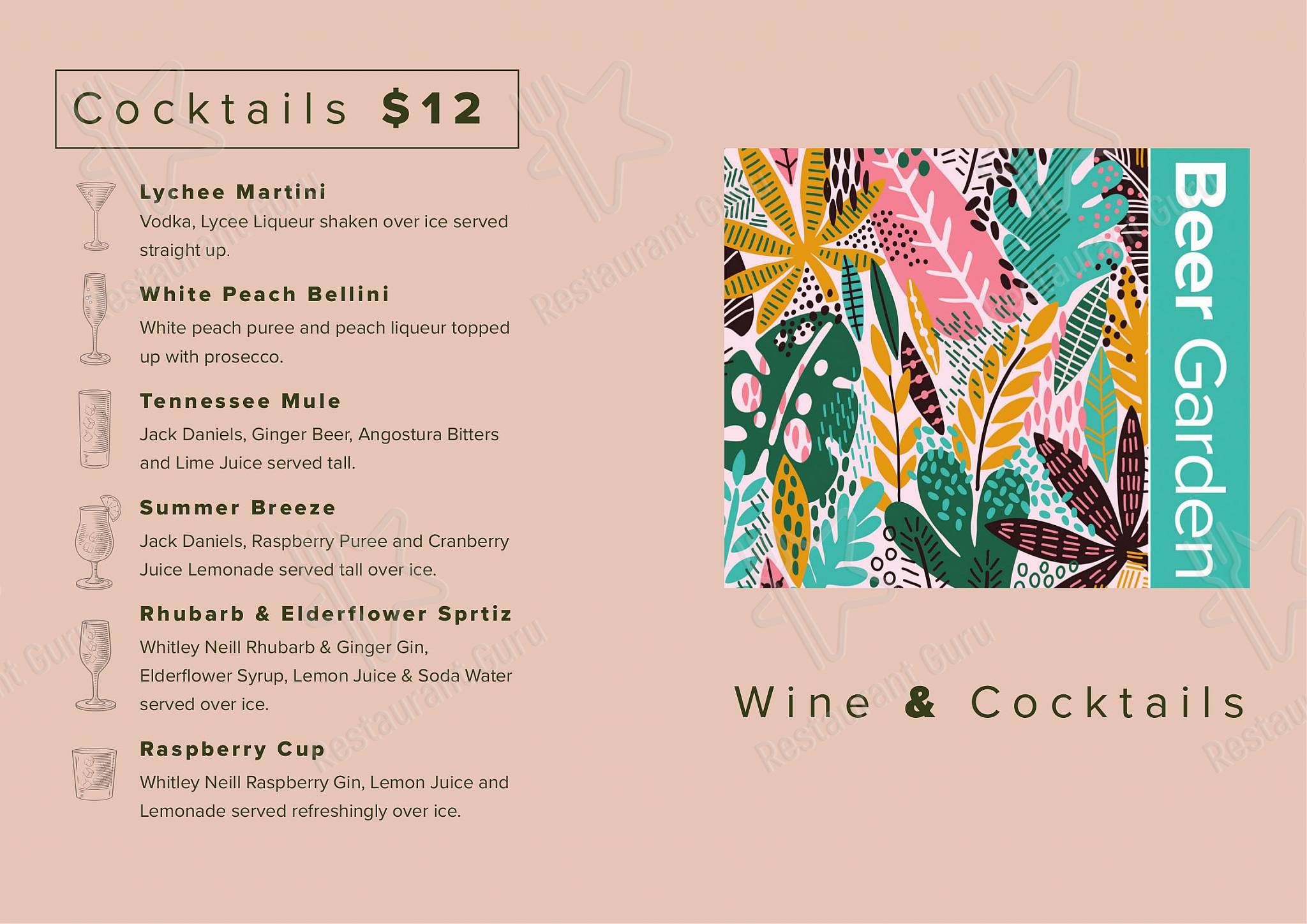 Menu at The Doylo restaurant, Doyalson