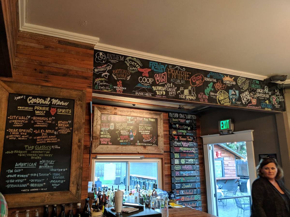 Menu at The Patriarch Craft Beer House & Lawn pub & bar, Edmond