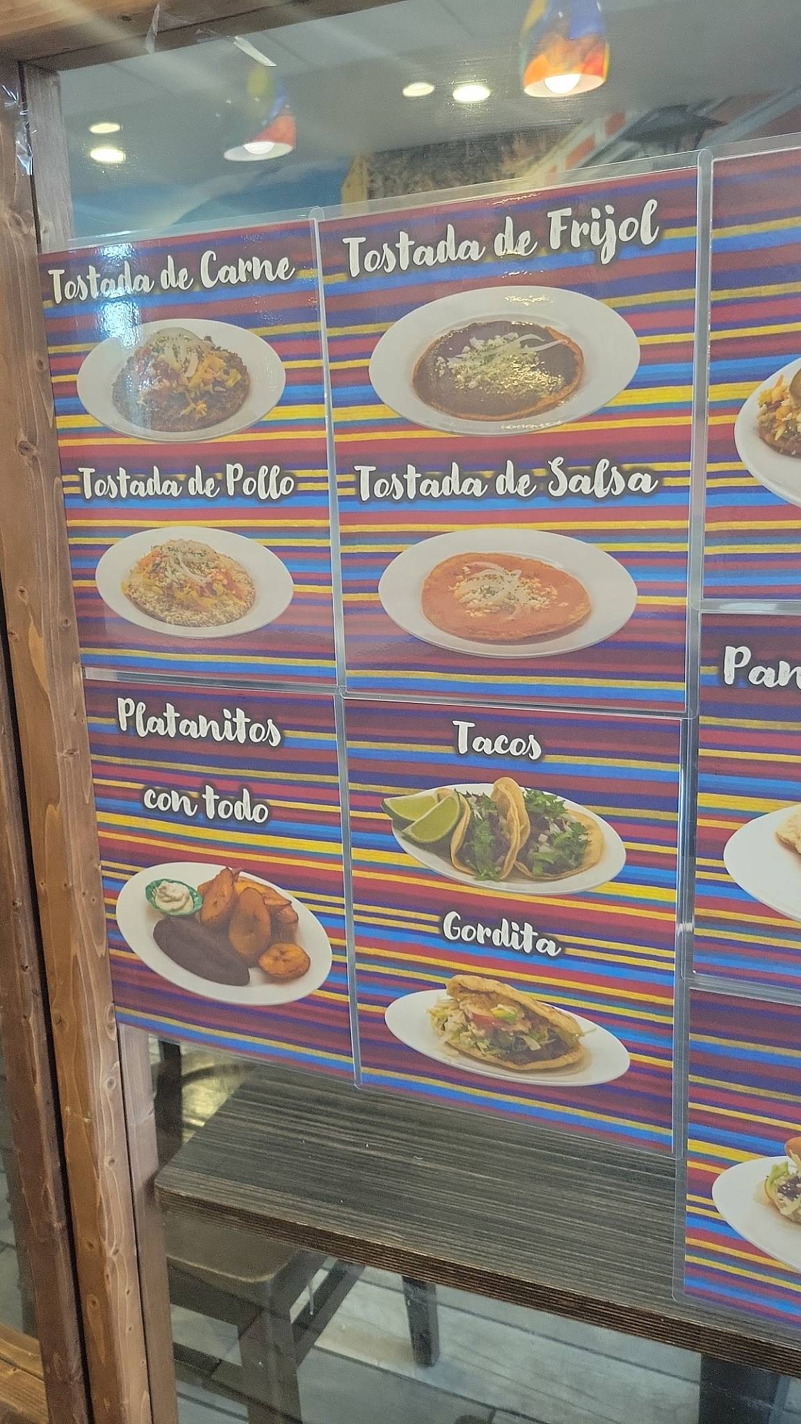 Carta de El Quetzal Restaurant & Bakery, Houston, S Gessner Rd