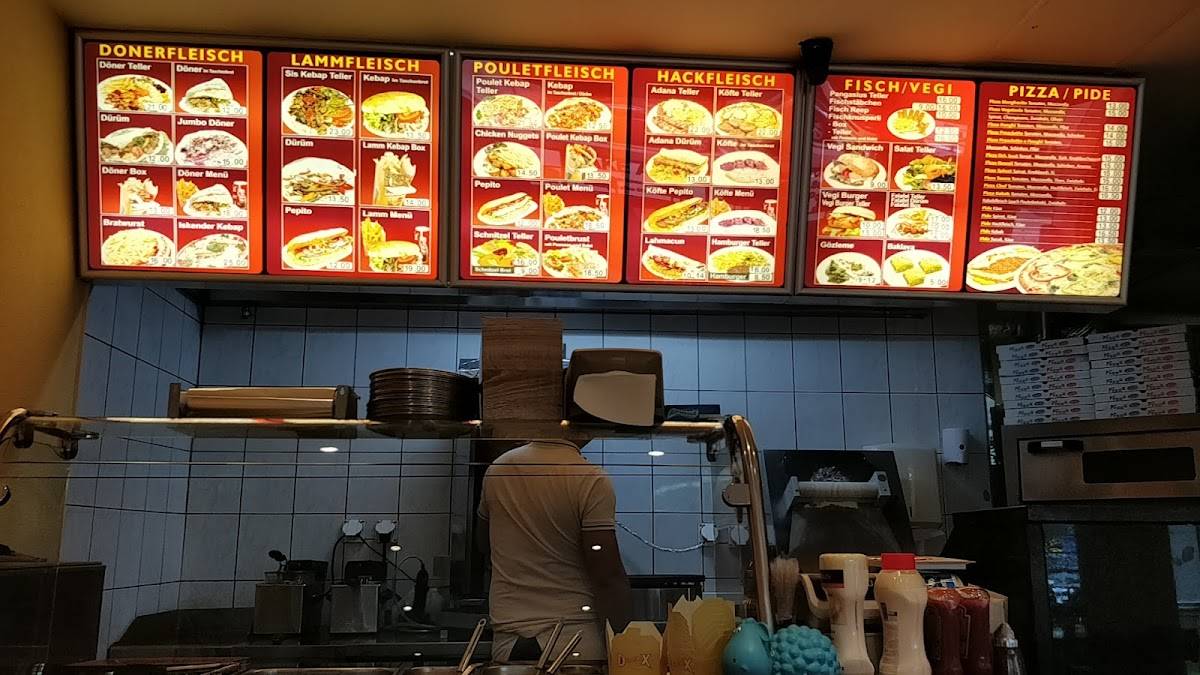 Speisekarte von Original Kebab Haus, Zürich, Franklinstrasse 20