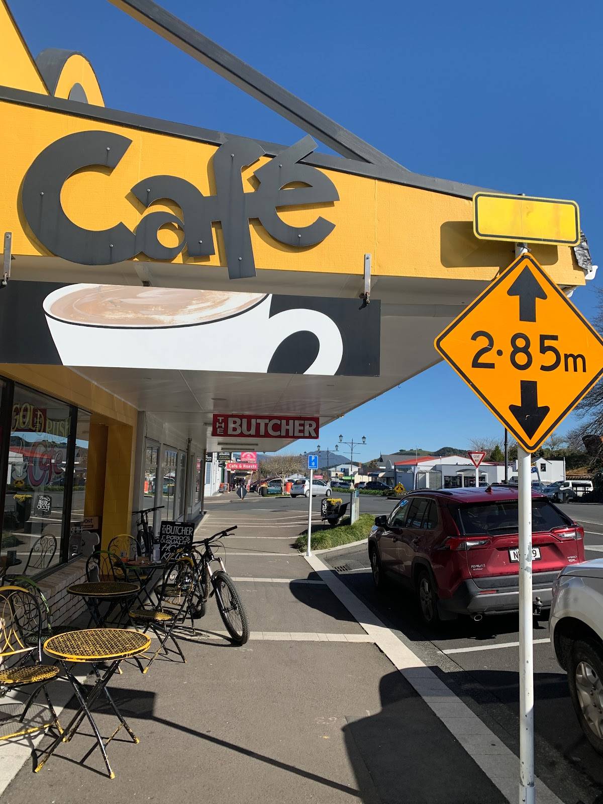 Menu at Gold Rush Cafe/The Butcher, Waihi