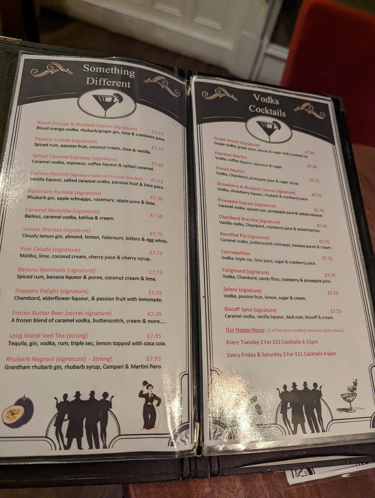 Menu at The Tap & Tonic pub & bar, Grantham