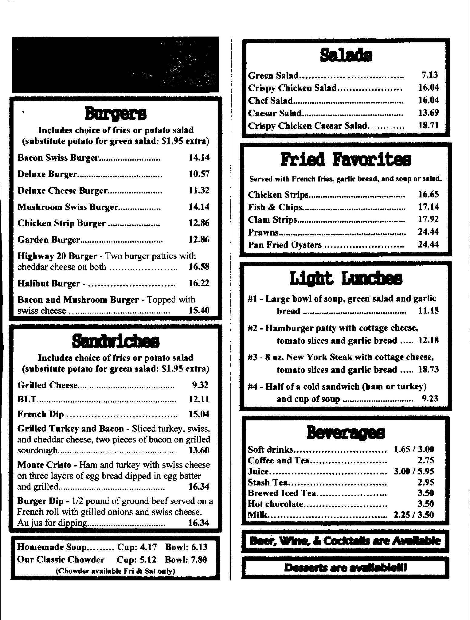 Menu at Highway Twenty Roadhouse pub & bar, Port Townsend