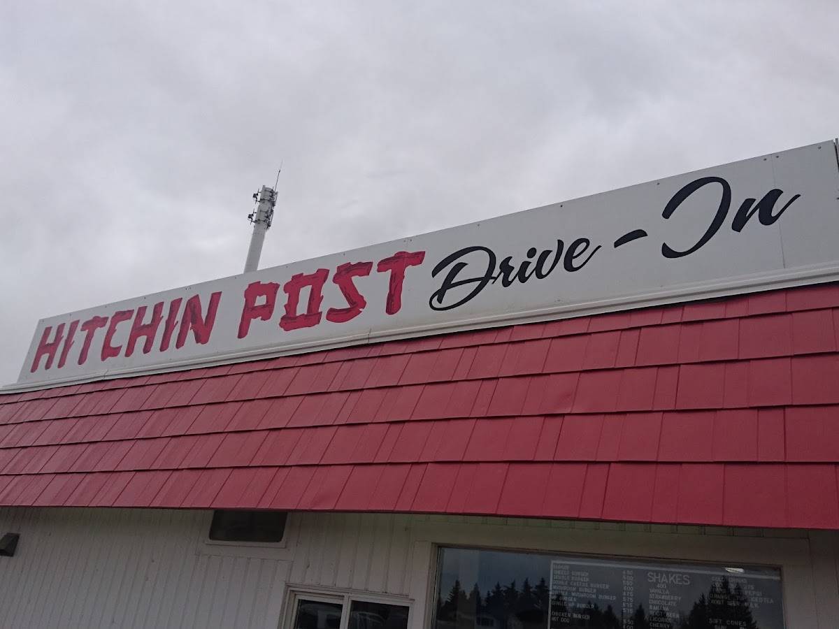Menu at Hitchin Post Drive-In restaurant, High River, 14 12 Ave SE
