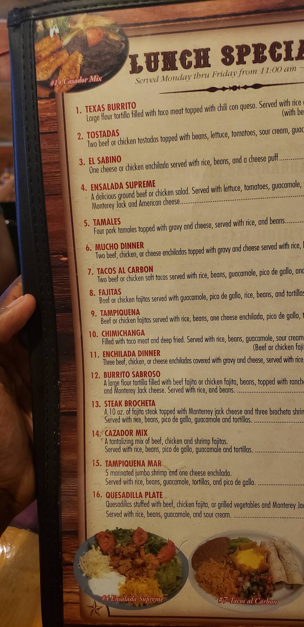Menu at El Refu pub & bar, Humble