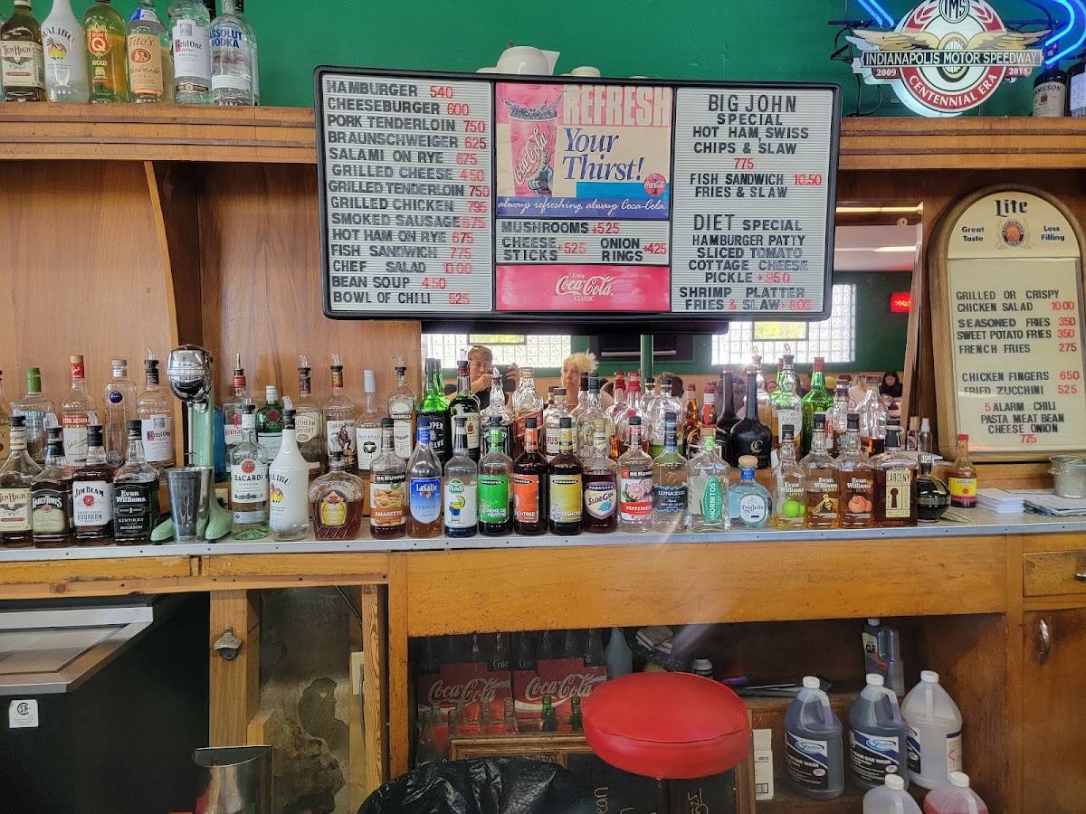 Menu at Working Man's Friend pub & bar, Indianapolis