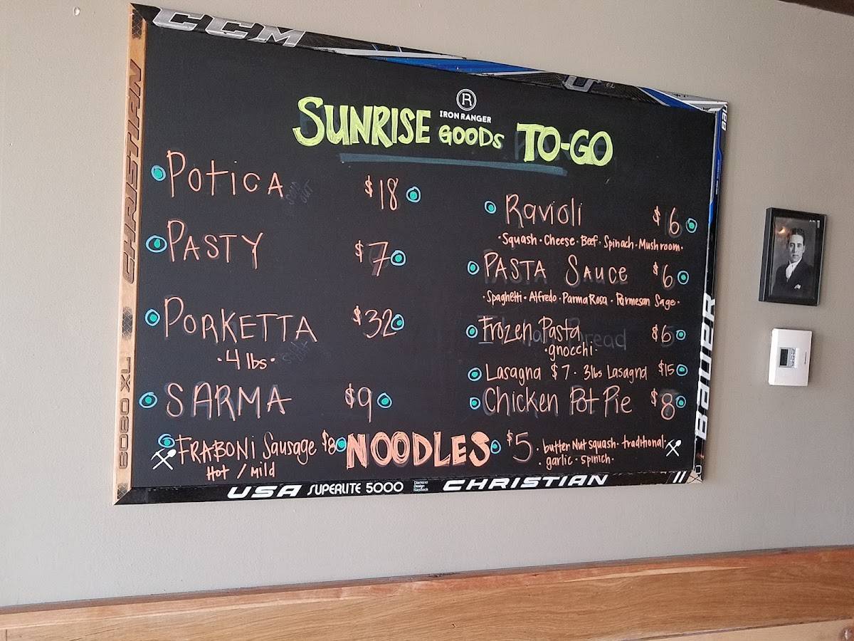 Menu at Iron Ranger pub & bar, Saint Paul
