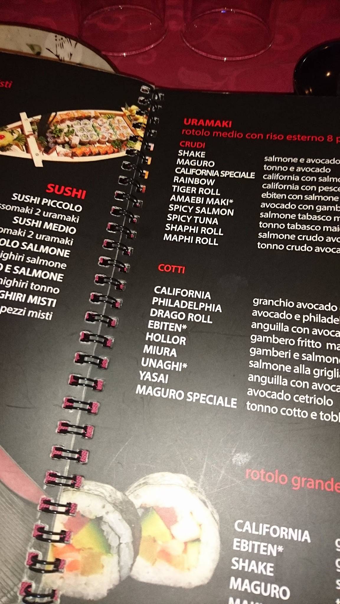 Speisekarte von Kasai Monza fast Food, Monza, Viale Lombardia