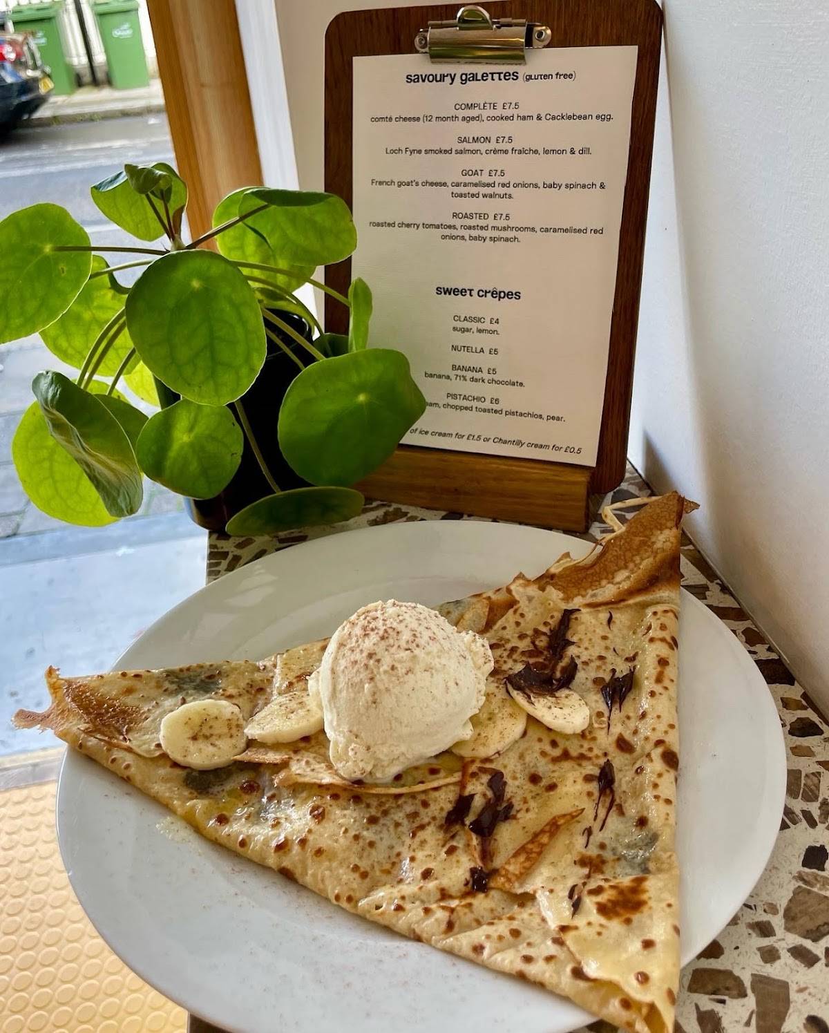Menu at Koala Coffee & Ice Cream, London