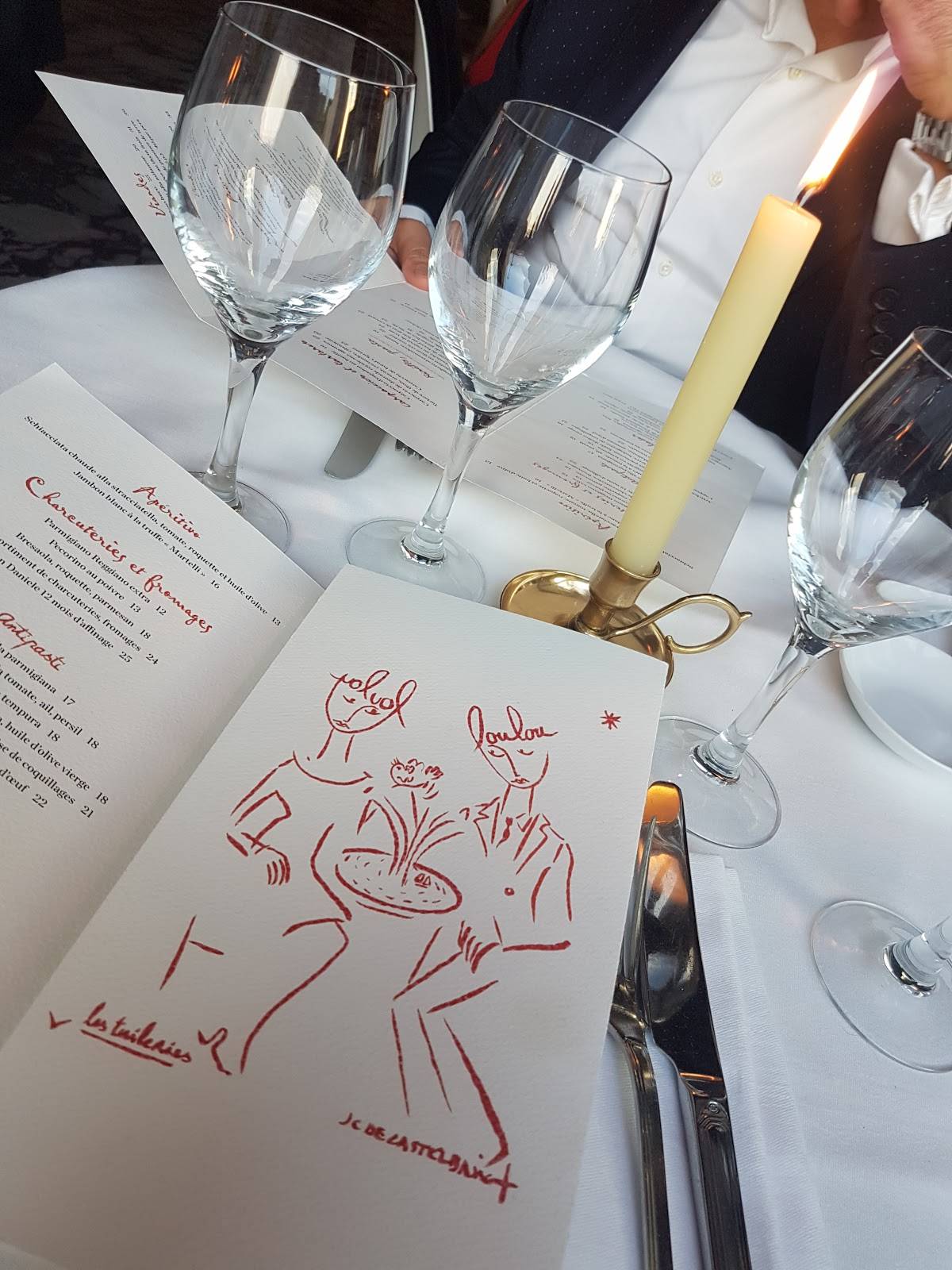 Menu at Loulou Restaurant Paris, Paris, 107 Rue de Rivoli