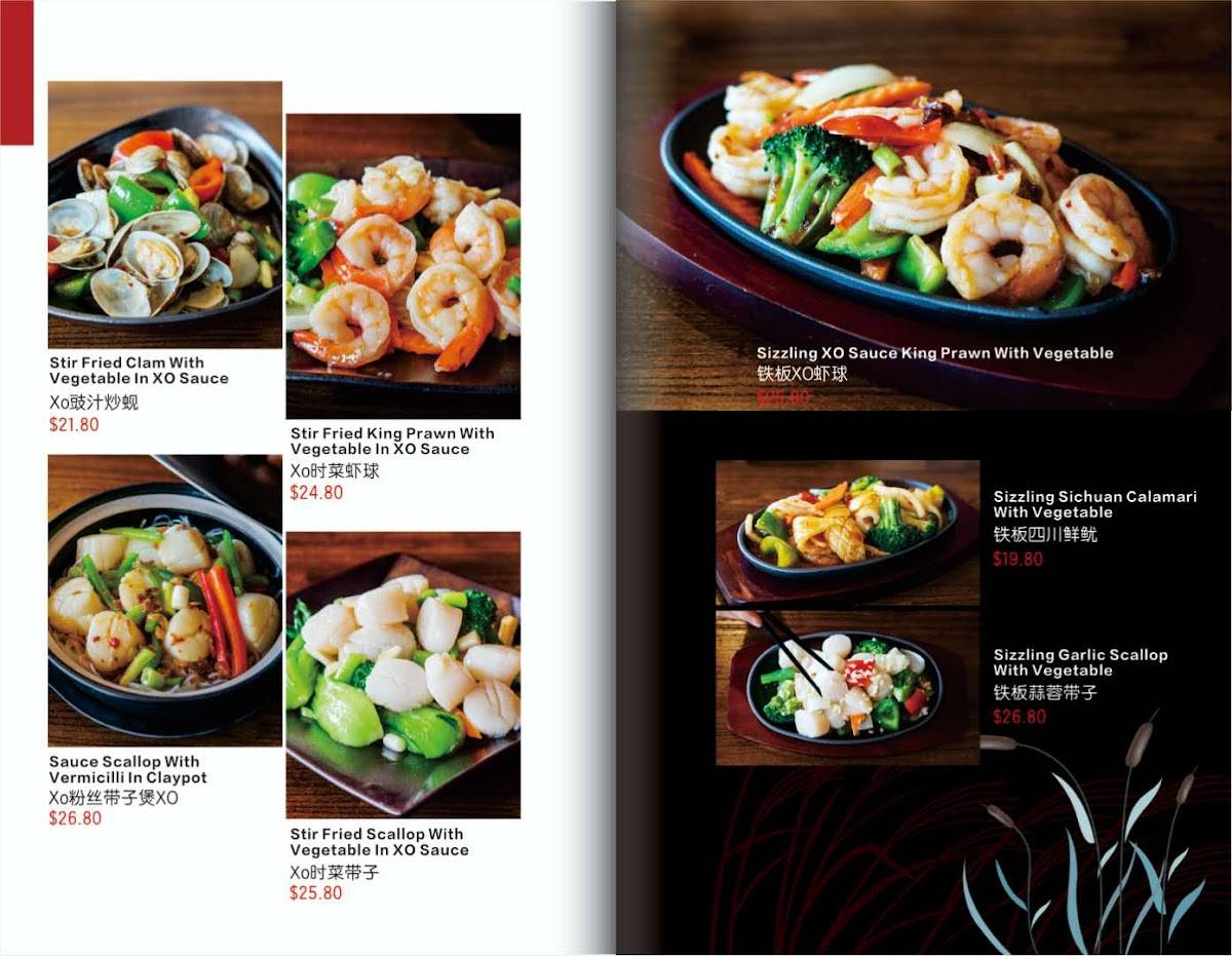 Menu at Lucky Little Dumplings restaurant, Greensborough