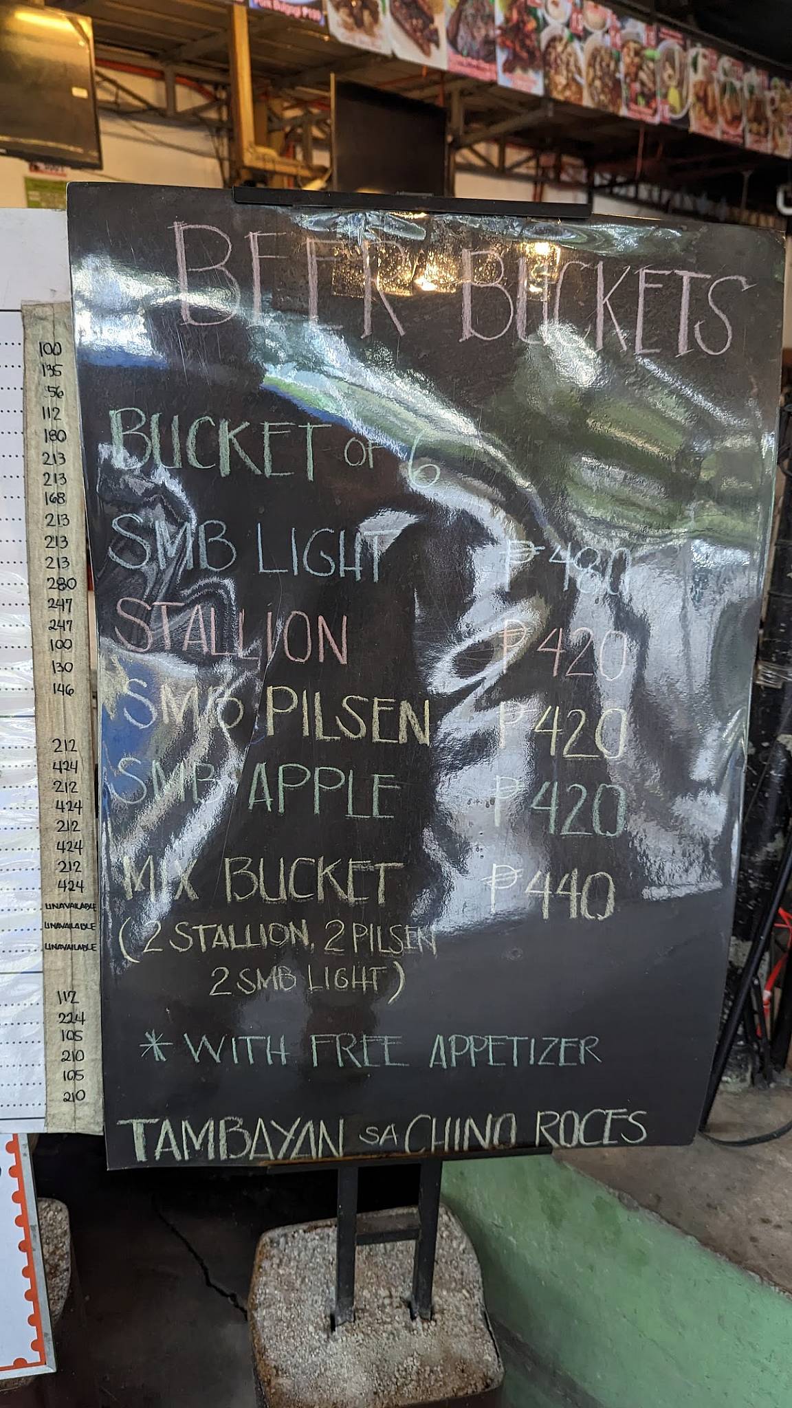 Menu at Pares Point Grill and Resto Bar, Makati