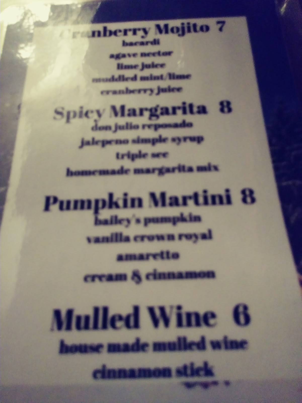 Menu at Manitou Bar & Kitchen, White Bear Lake