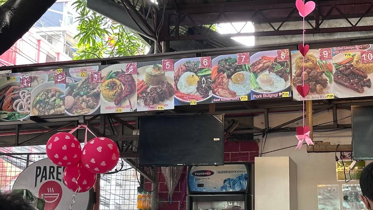 Menu at Pares Point Grill and Resto Bar, Makati