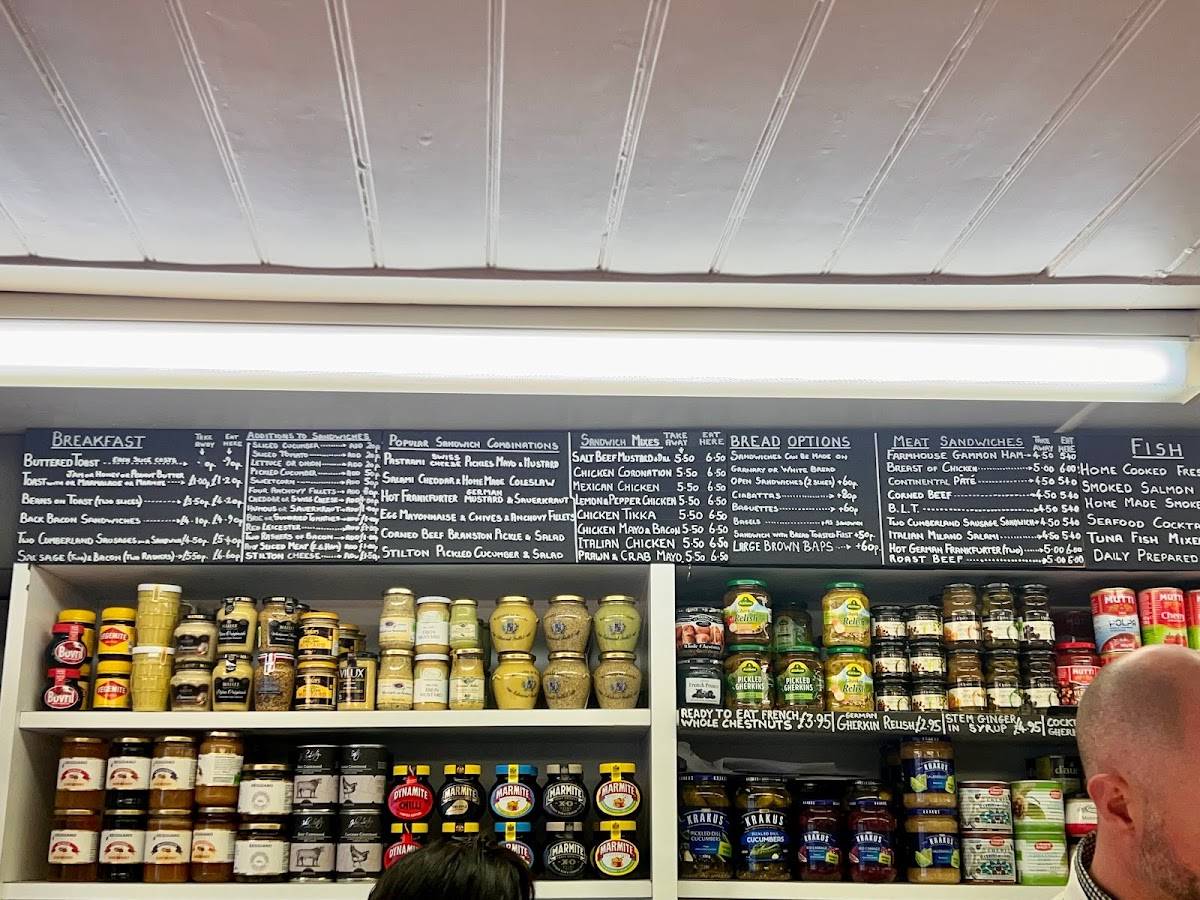 Menu at Paul Rothe & Son cafe, London