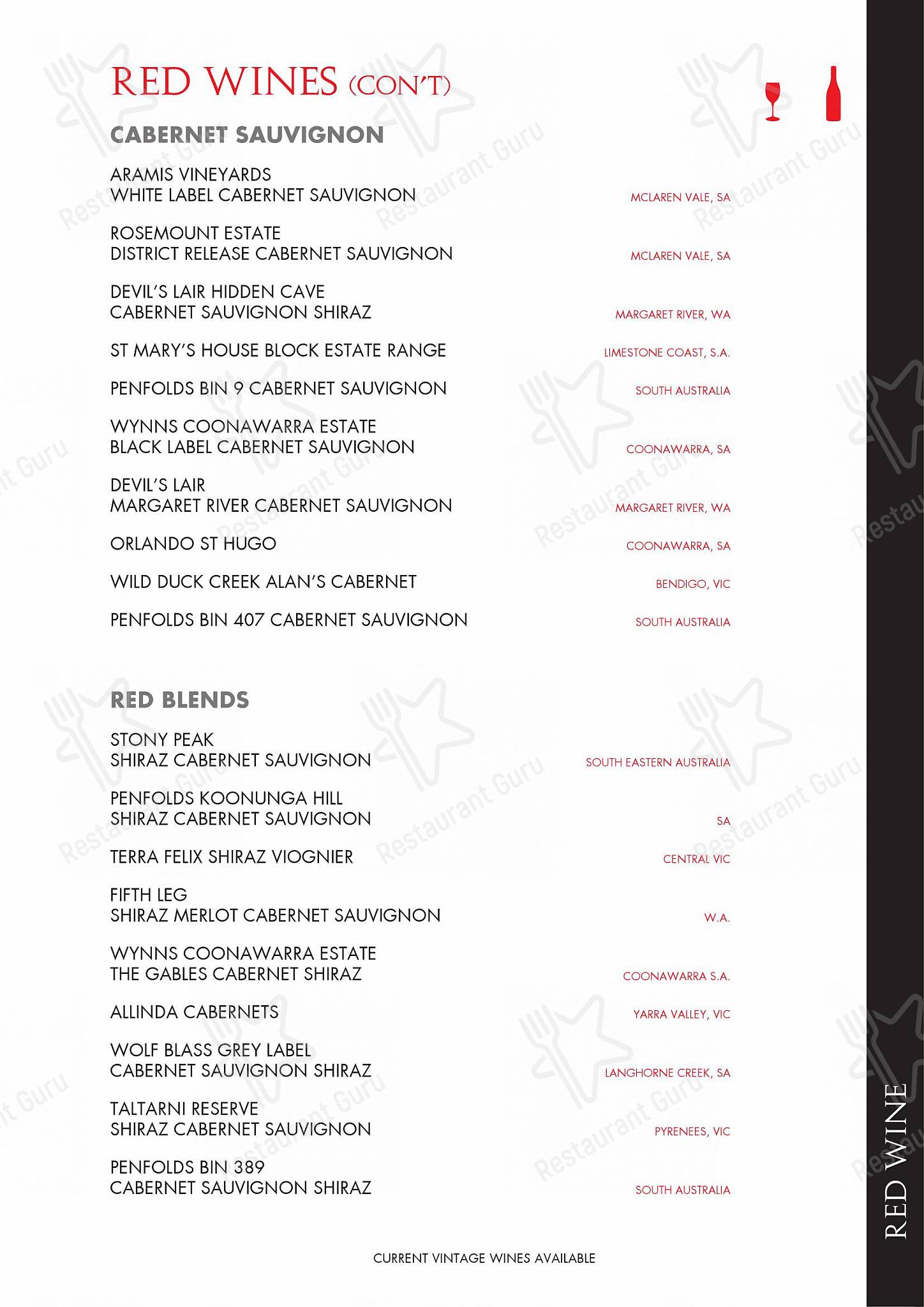 Menu at Peking Land Chinese Restaurant, Rowville