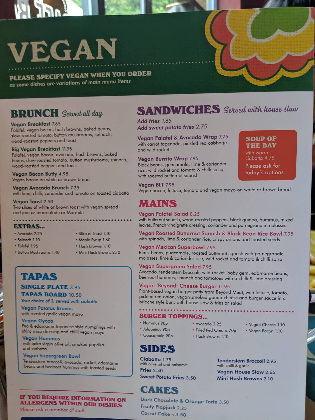 Menu at Pico Lounge pub & bar, Glossop