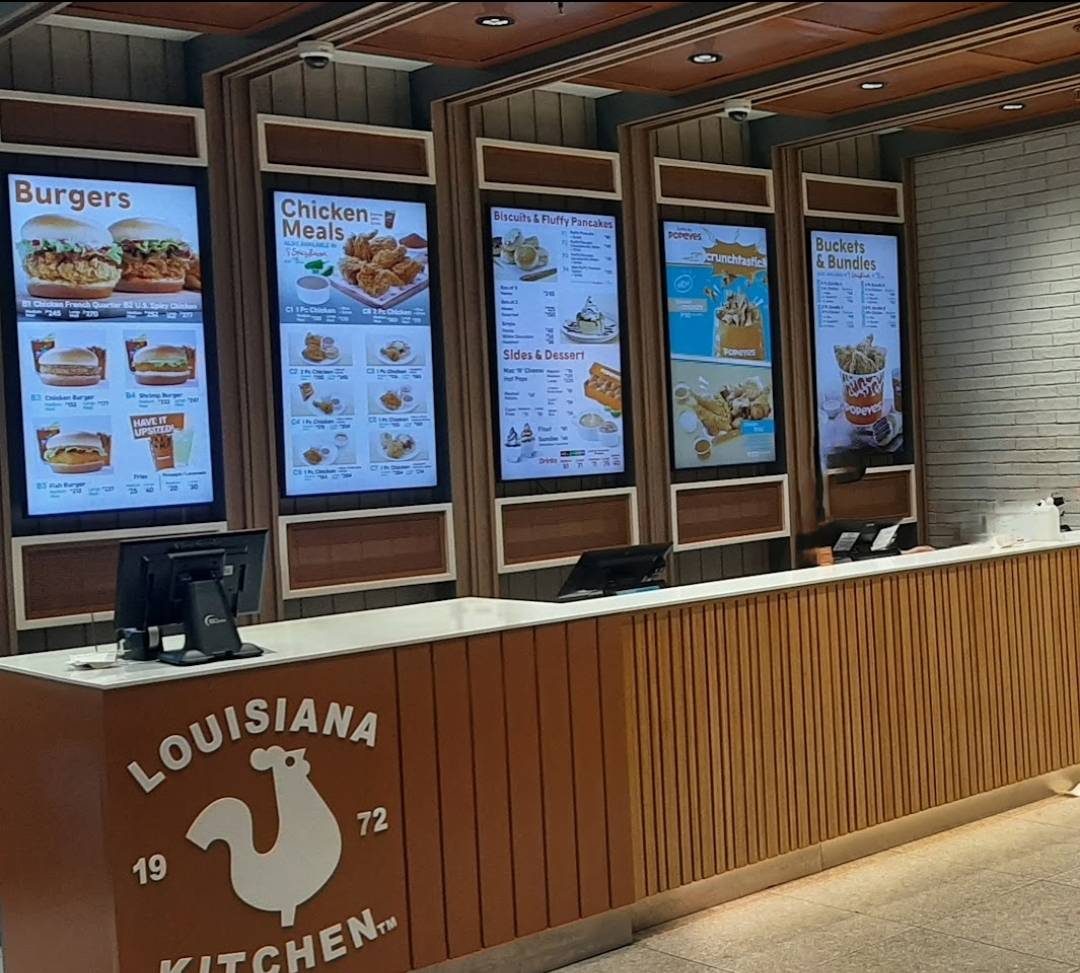 Menu at Popeyes - New Frontier Theater restaurant, Quezon City