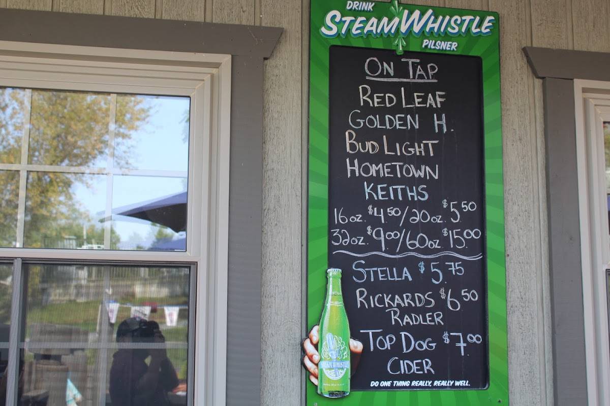 Menu at The Boat House Restaurant, Port Rowan