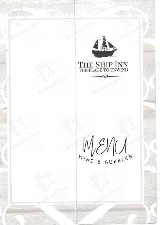 Menu at The Ship Inn Melrose pub & bar, Melrose