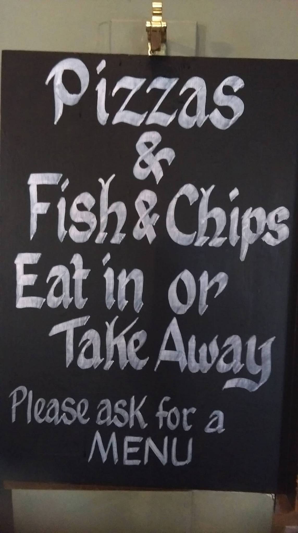 Menu at Ye Olde Swan pub & bar, Clanfield