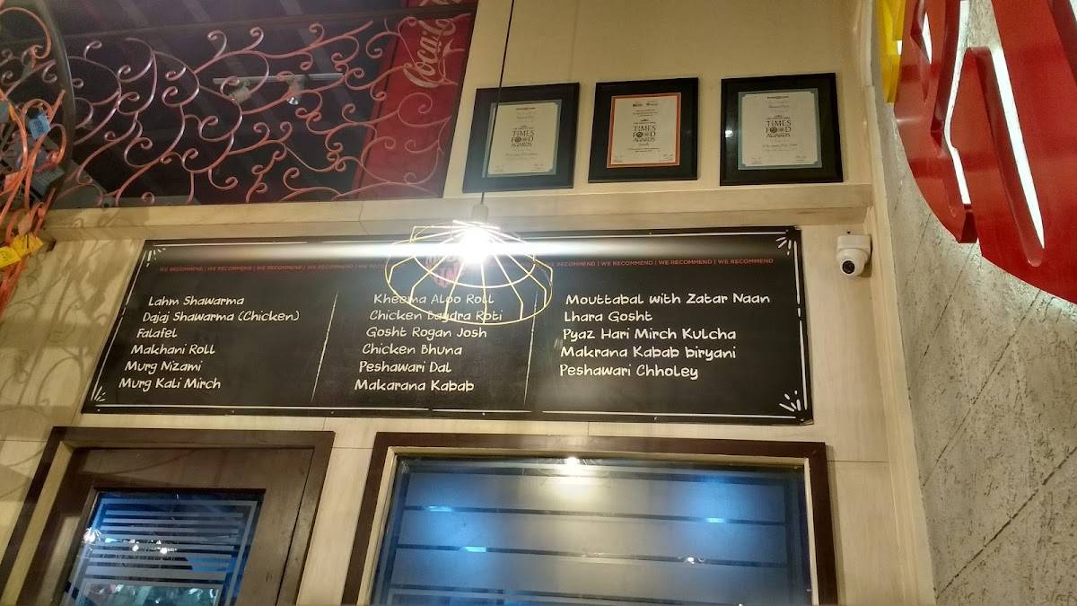 Menu at Marrakesh, Pune, Sr. No. 85