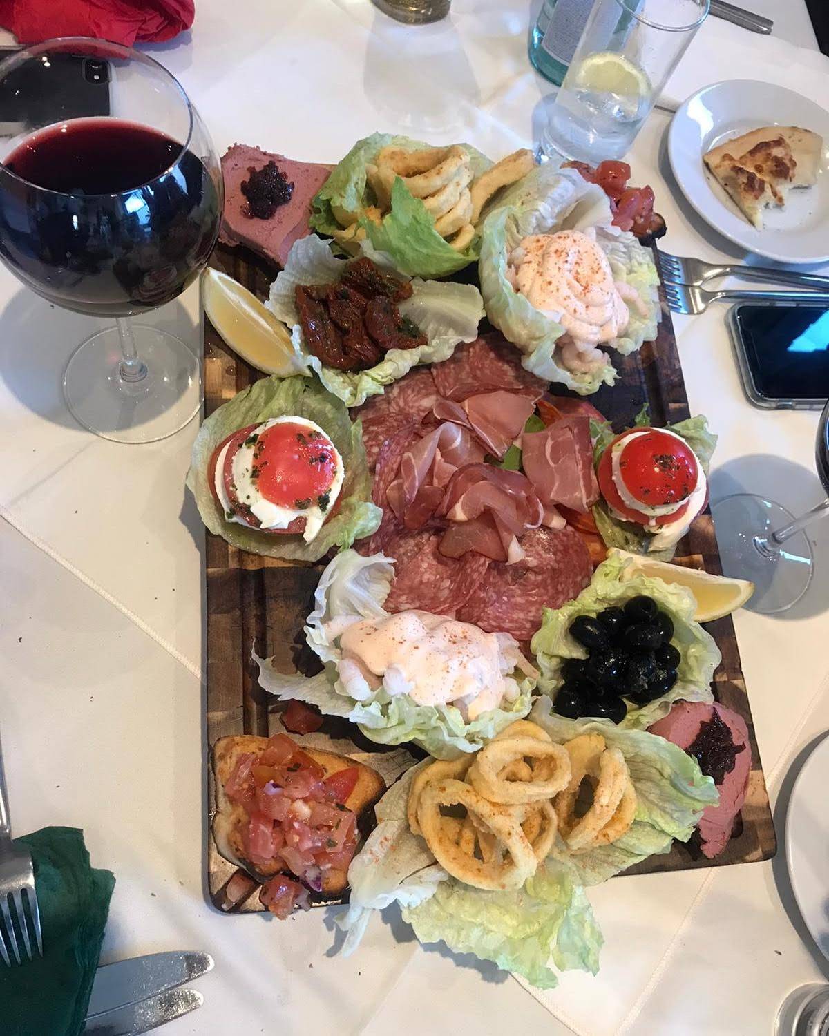 Menu at Raffaello's Guidepost restaurant, Choppington
