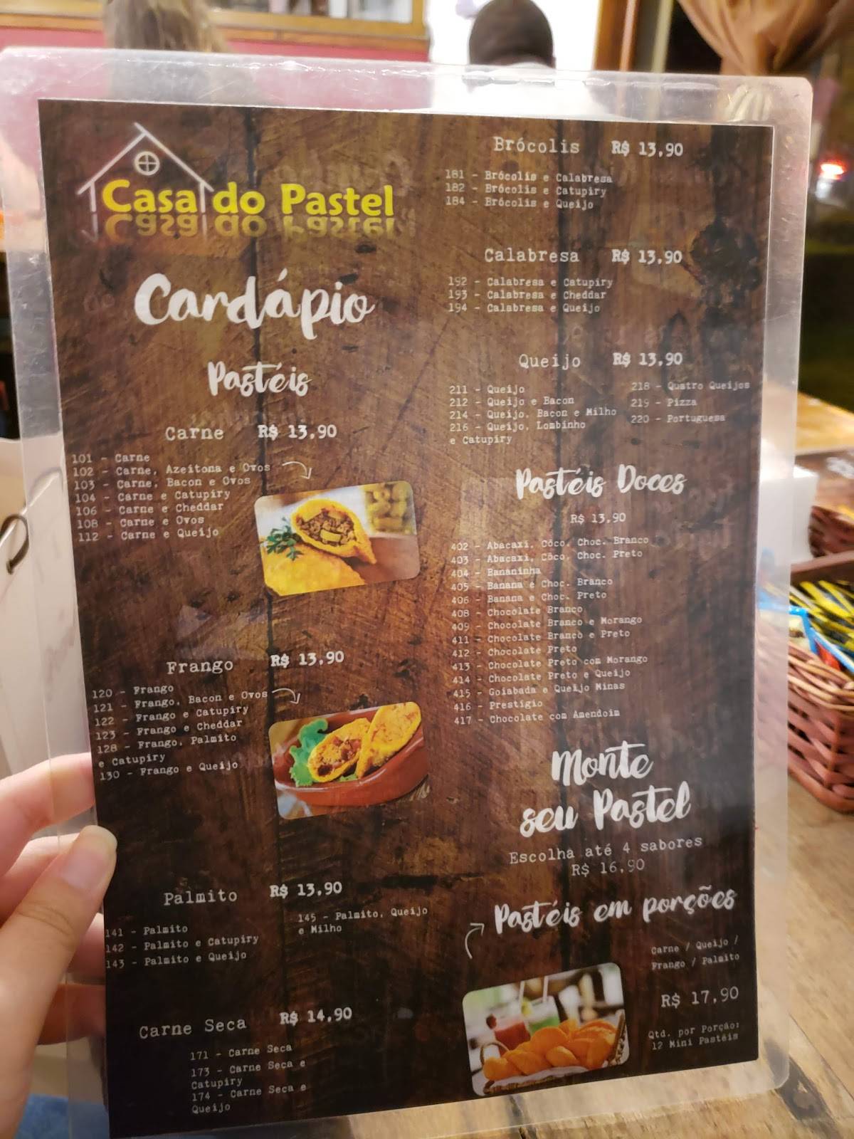 Menu em Casa do Pastel Rodízio de Mini Pastéis & Delivery, Gramado