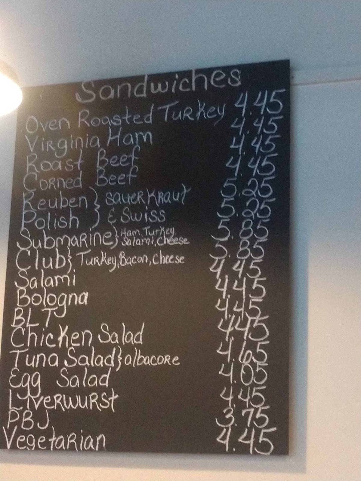 Menu at Daily Bread Cafe, Marietta, 531 Roselane St NW