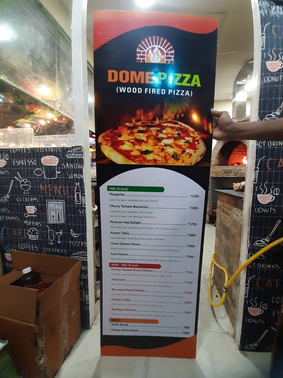 Menu at Dome Pizza, Bhubaneswar