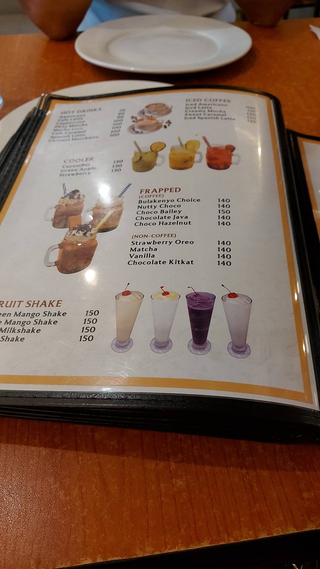 Menu at El Bulakenyo Restaurant, Malolos