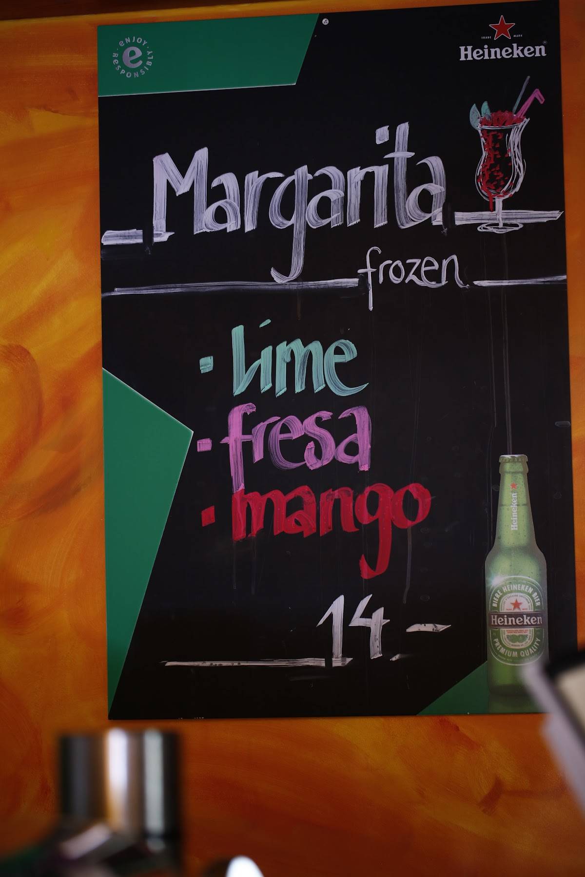 Menu au Restaurant El Mexicano Basel, Bale