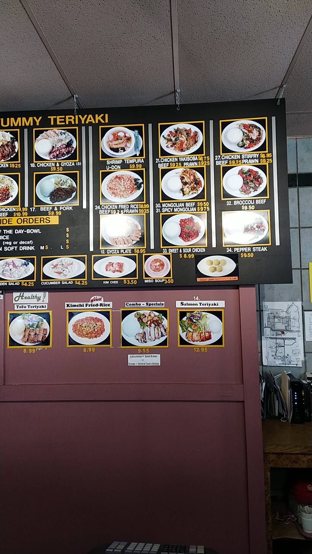 Menu at Happy Tummy Grill restaurant, Everett
