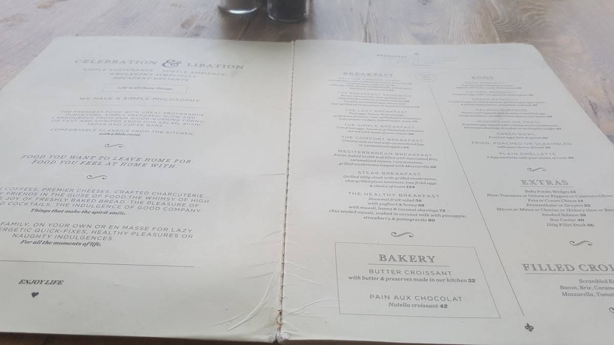 Menu at Life Grand Cafe Waterfall, Midrand, Waterfall Corner