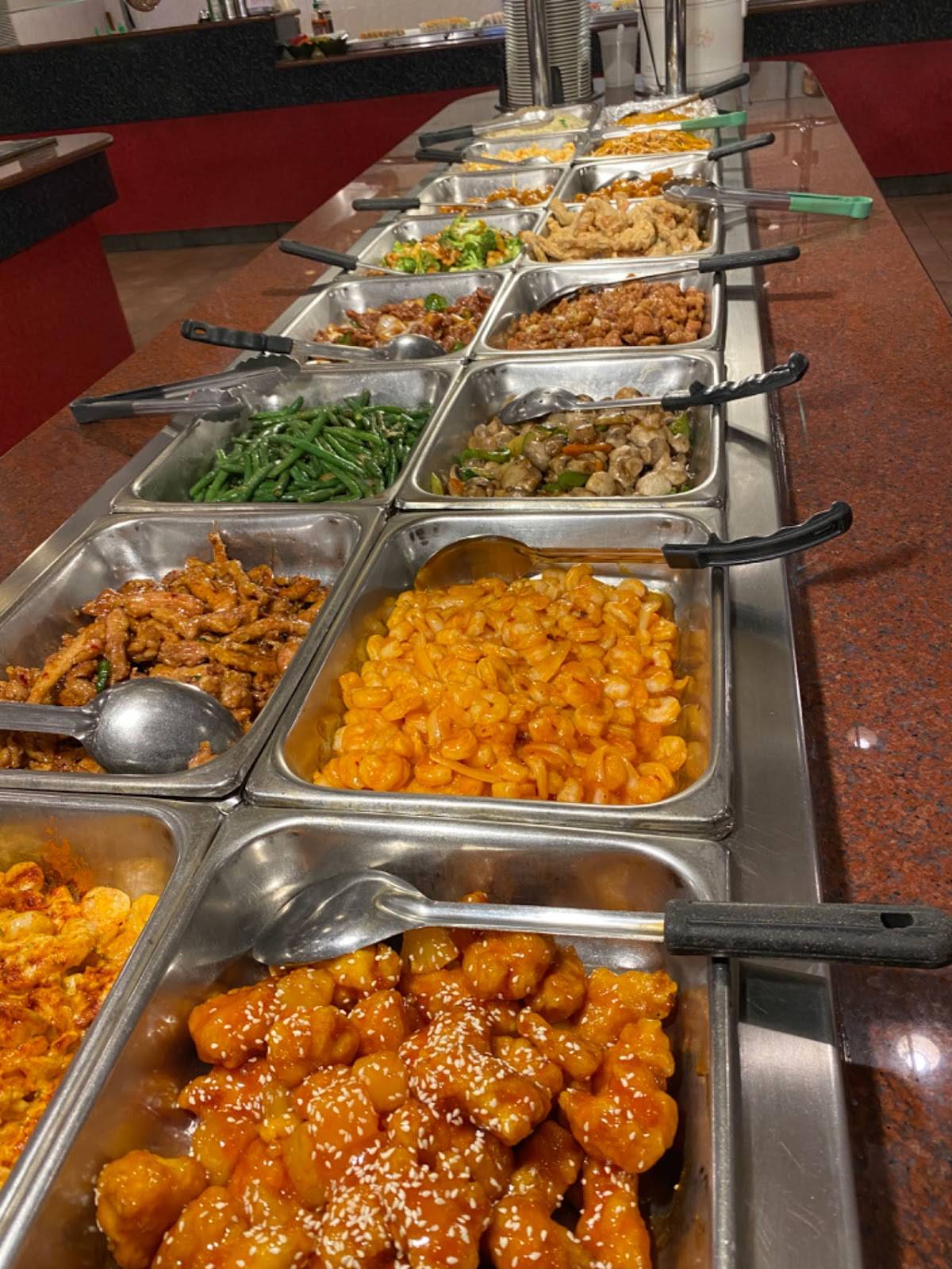 Menu at Lin's Chinese Buffet restaurant, Thibodaux