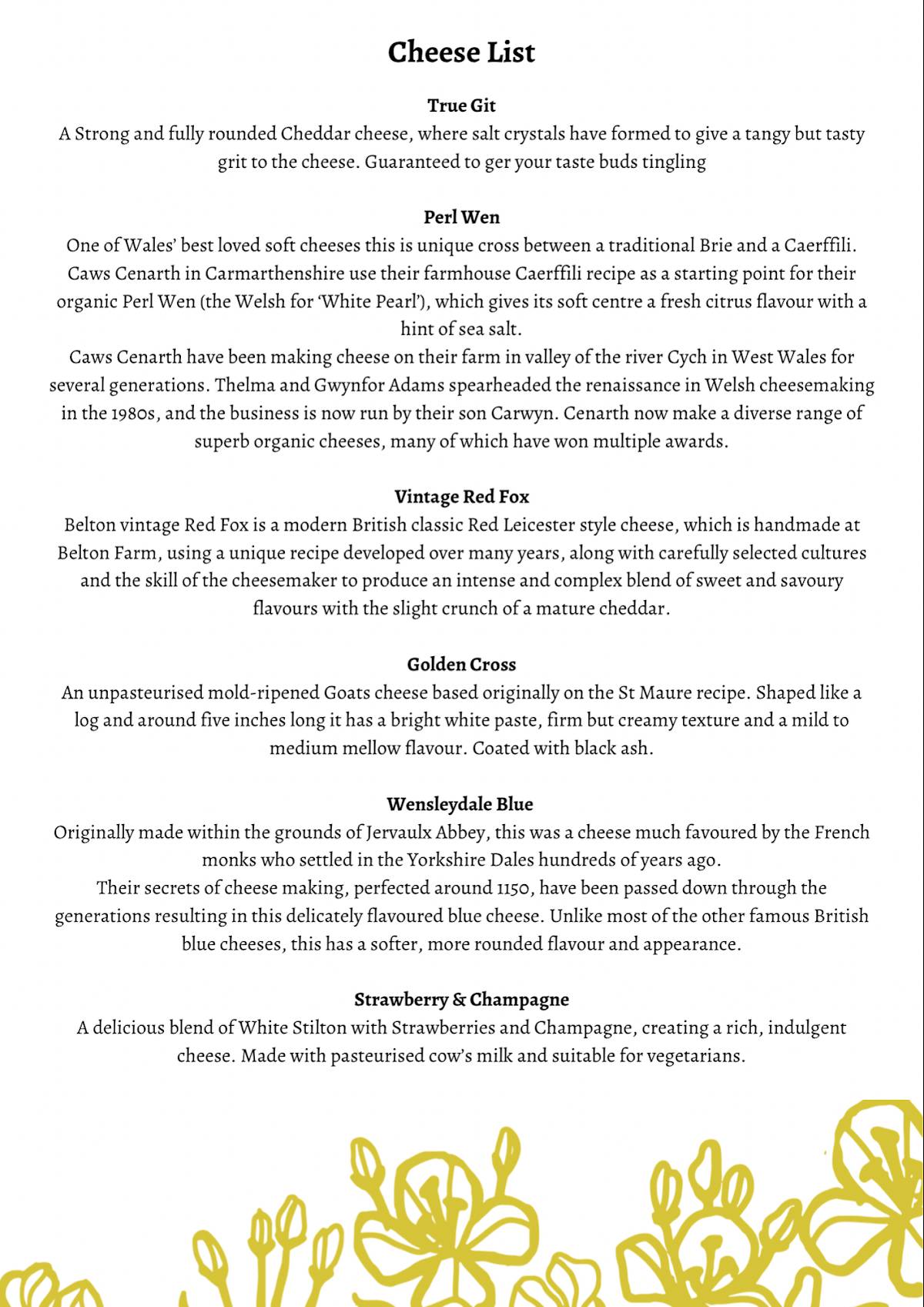 Menu at Mustard fast food, Sowerby Bridge