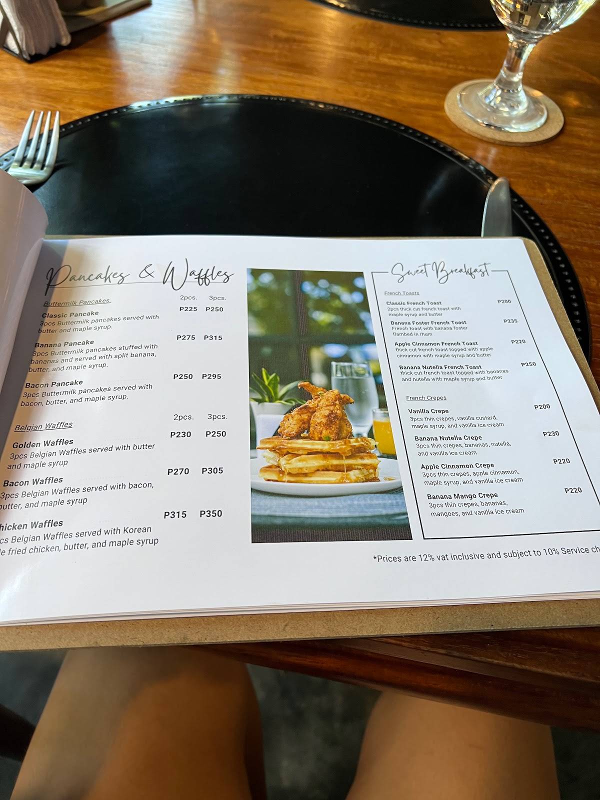 Menu at Noelle’s Brunch Bar, Dumaguete