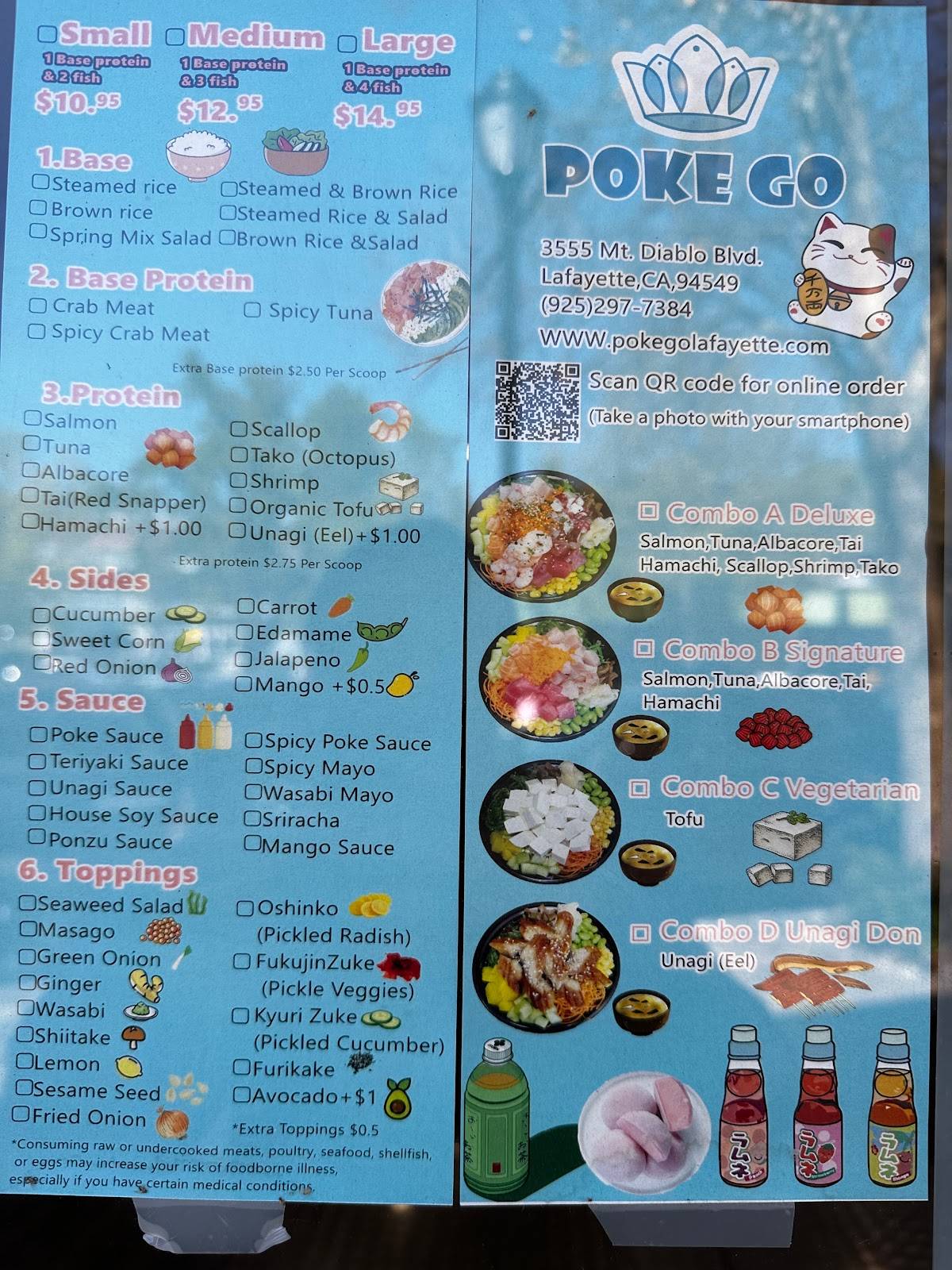 Menu da Poke Go - Rovereto ristorante, Rovereto
