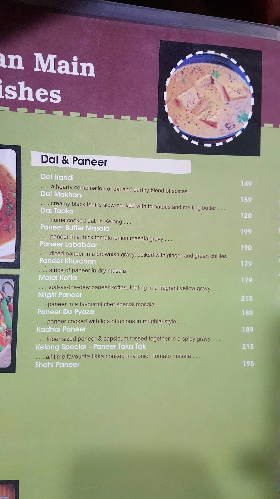 Menu at kelong restaurant rohtak, Rohtak