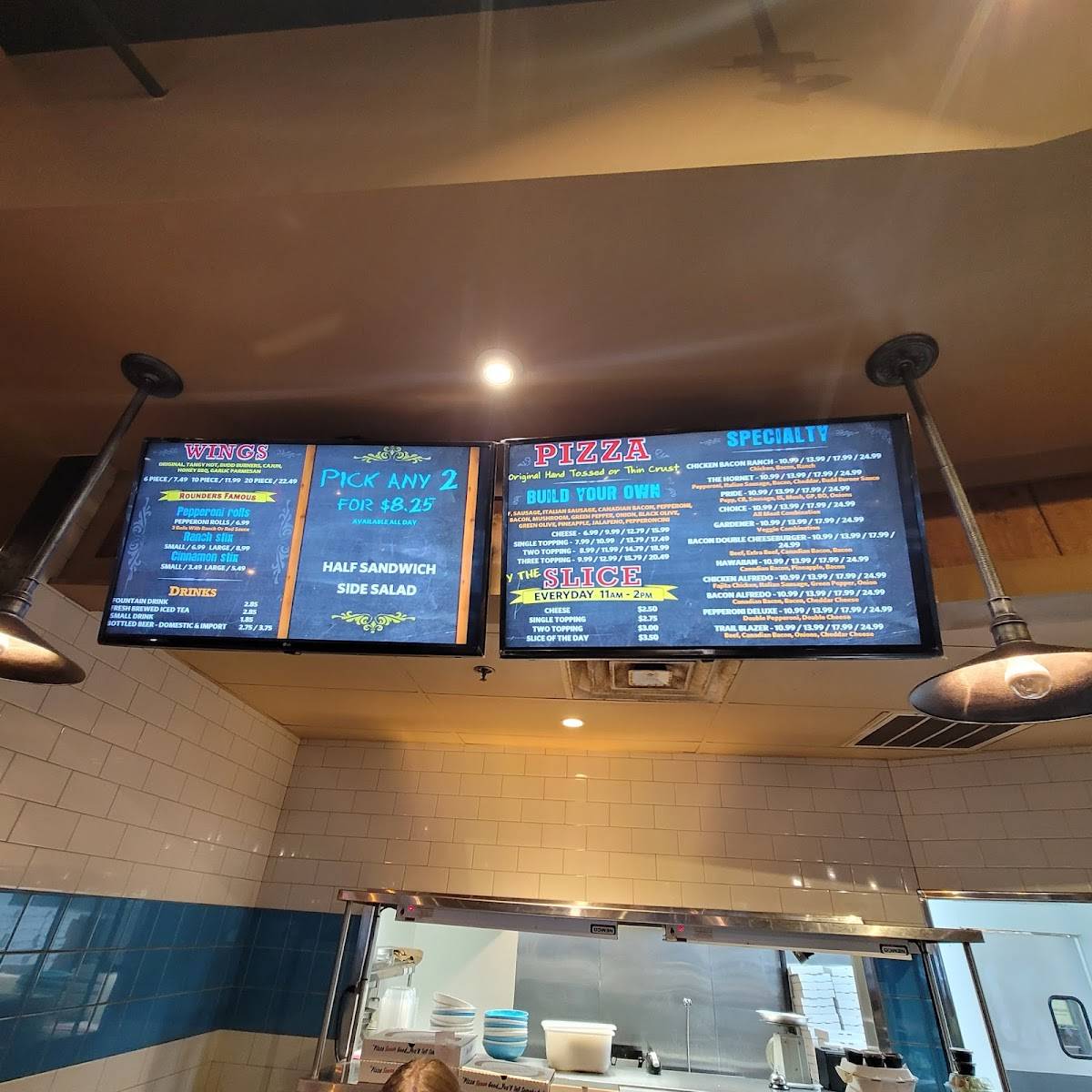Menu at Rounder's Pizza pizzeria, Tyler, W SW Loop 323