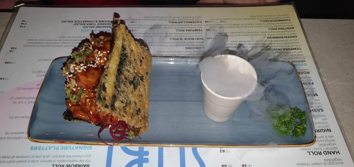 Menu at SUKI Sushi & Asian Cuisine restaurant, Port Elizabeth